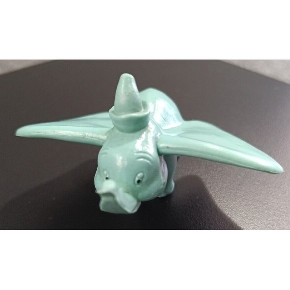 Disney | Toys | Vintage Plastic Green Dumbo Rare Figure Walt Disney ...